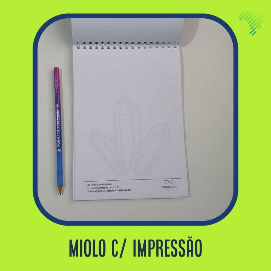 Bloco De Notas A5 14 8x21cm Encadernação Com Espiral Ou Wire O